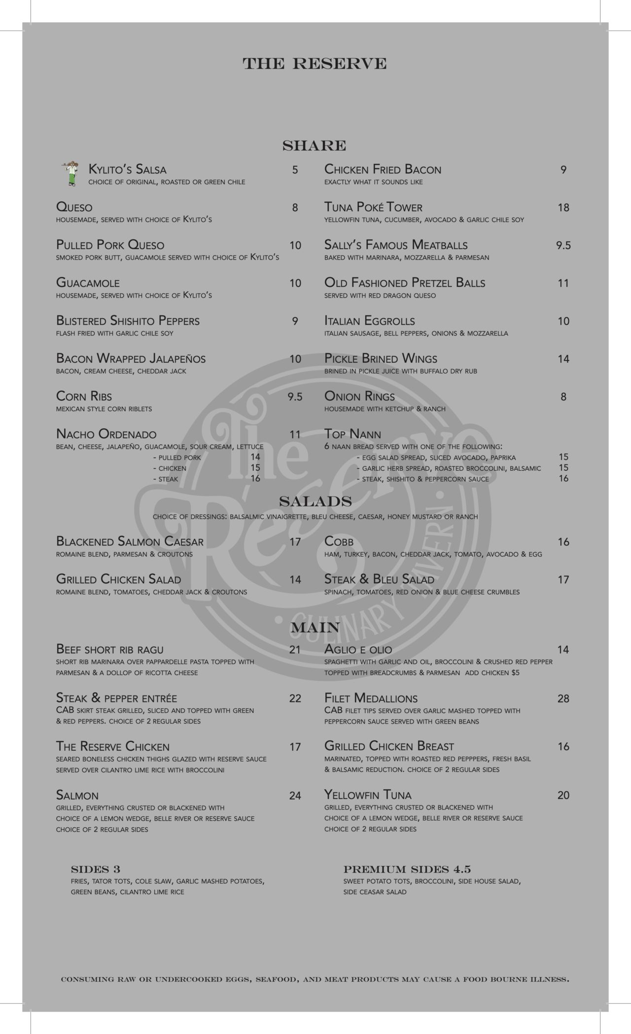 Our Menu | Lubbock Restaurant Menu | (806) 403-0311